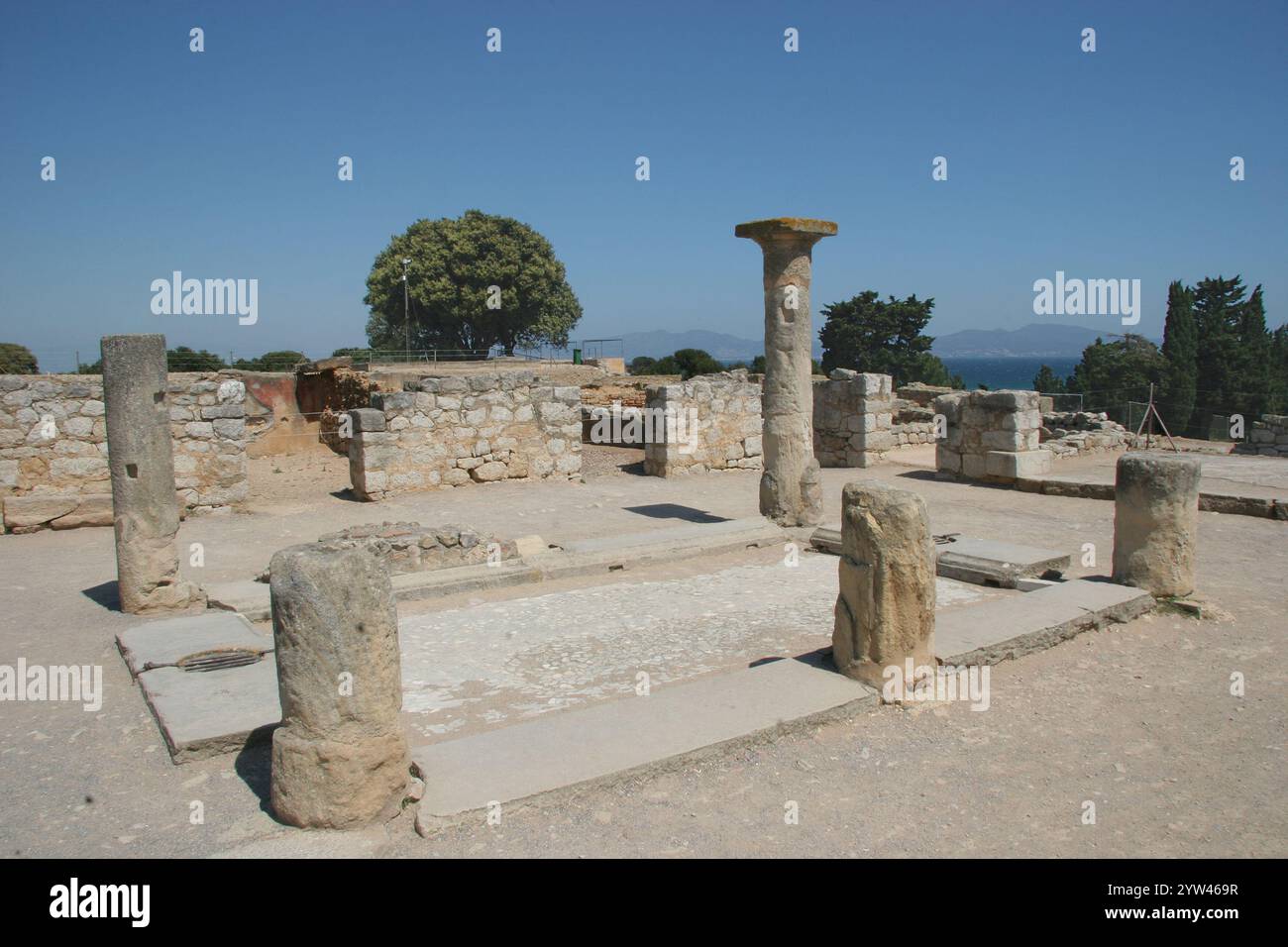 Roman house ampurias hi-res stock photography and images - Alamy