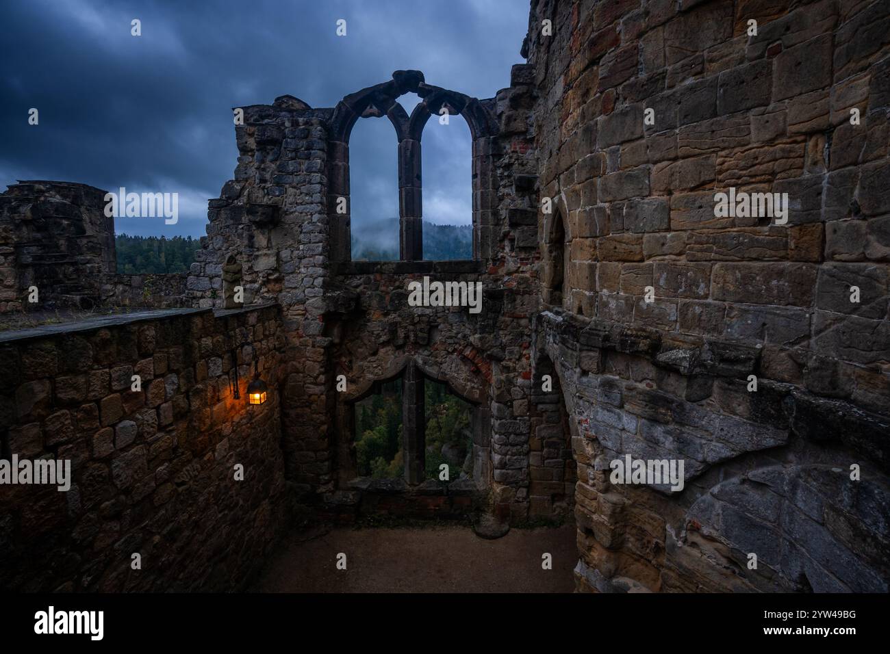 The incredibly magical place of the Kurort Oybin castle ruins in ...