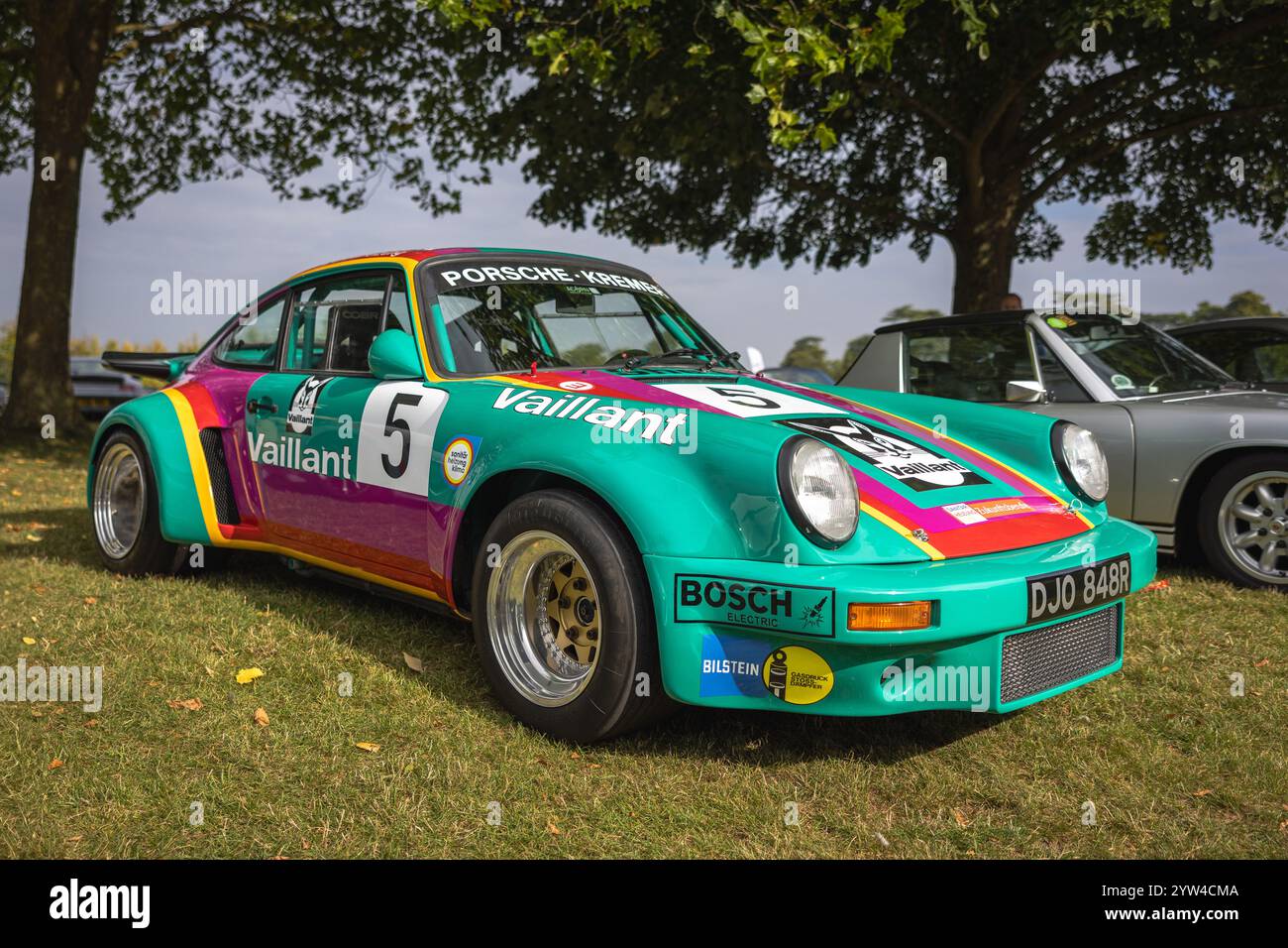 1977 Porsche Kremer Vaillant 911 Carrera RSR, on display at the 2024 ...