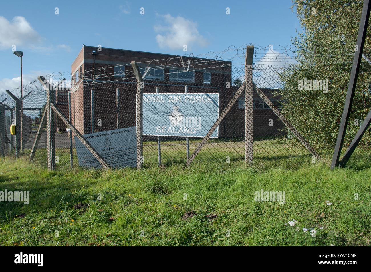 Sealand Ministry of Defence Royal Air Force base in Flintshire after ...