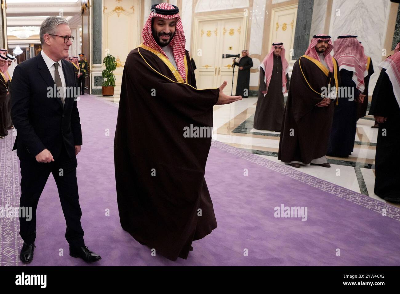 Britain's Prime Minister Keir Starmer meets Saudi Arabian Crown Prince ...