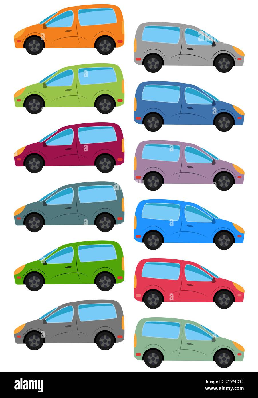 Multicolored car hi-res stock photography and images - Alamy