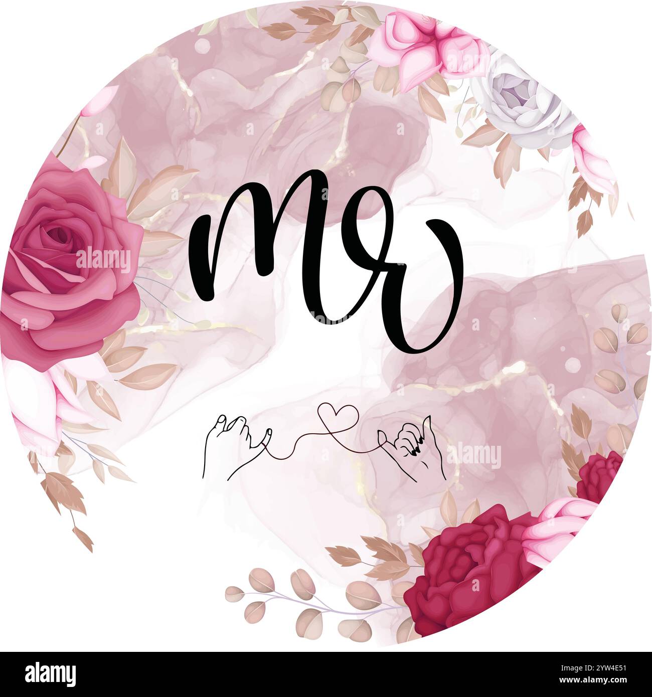 Mr & Mrs lettering vector template motivation font. Mr and Mrs cupcake ... Mr & Mrs lettering vector template motivation font. Mr and Mrs cupcake ...