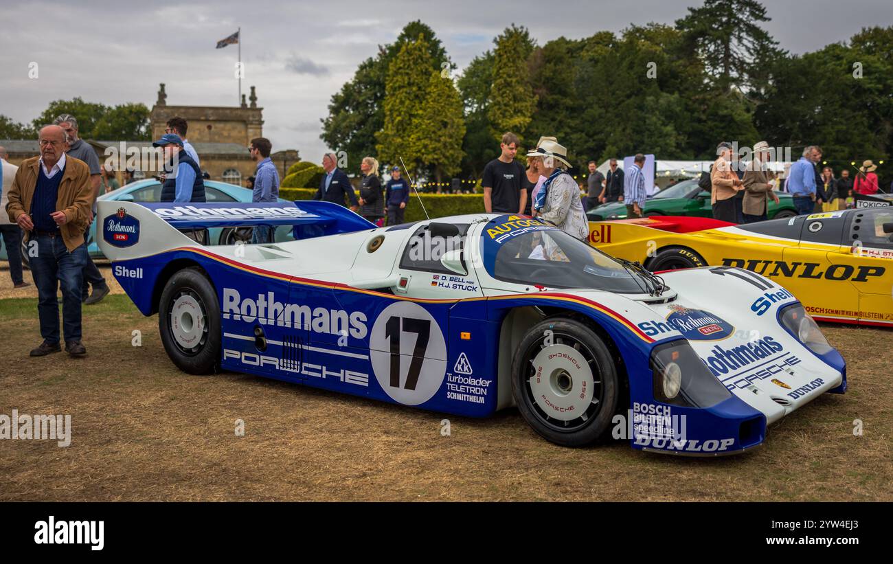 Rothmans Porsche 962C, on display at the 2024 Salon Privé Concours d ...