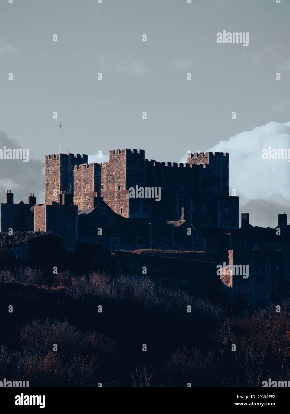 Dover Castle (Key to England) Keep and Battlements, Dover, Kent ...