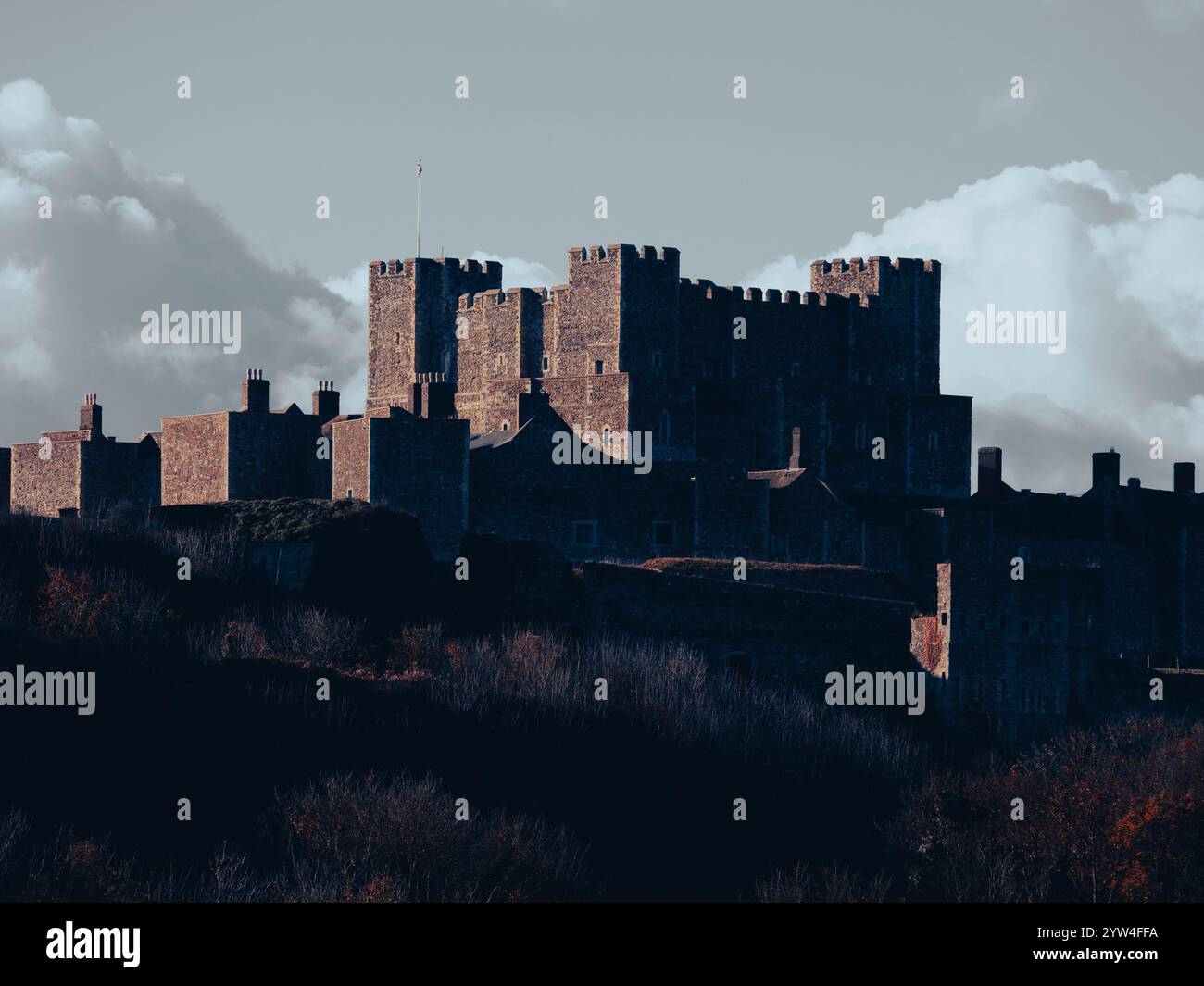 Dover Castle (Key to England) Keep and Battlements, Dover, Kent ...