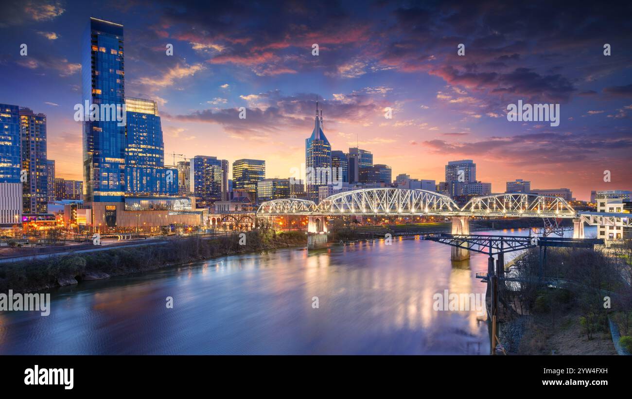 Nashville, Tennessee, USA. Cityscape image of Nashville, Tennessee, USA ...
