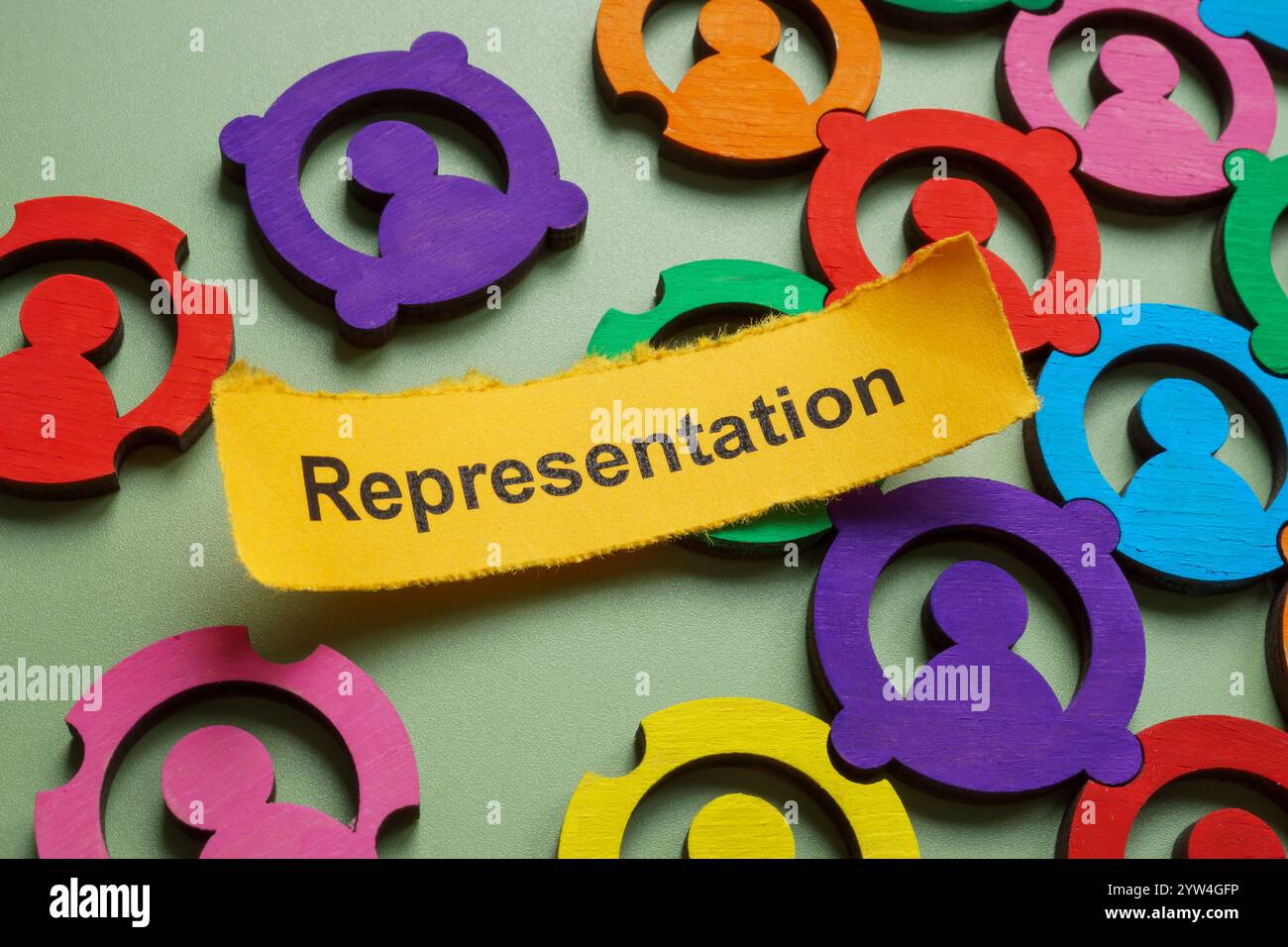 Colorful figurines and the word representation. Inclusion and social ...