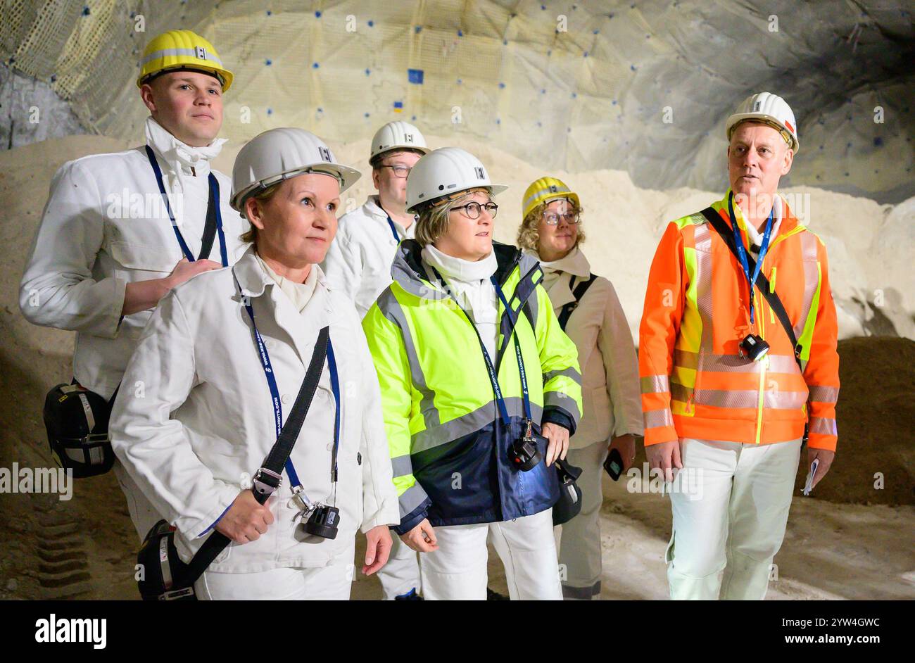 Gorleben, Germany. 09th Dec, 2024. Steffi Lemke (Alliance 90/The Greens ...