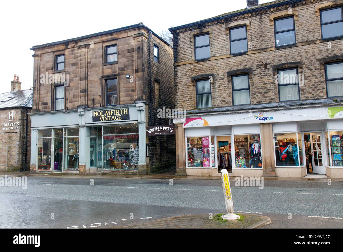 Holmfirth, a Pennine village, in December 2024 Stock Photo - Alamy