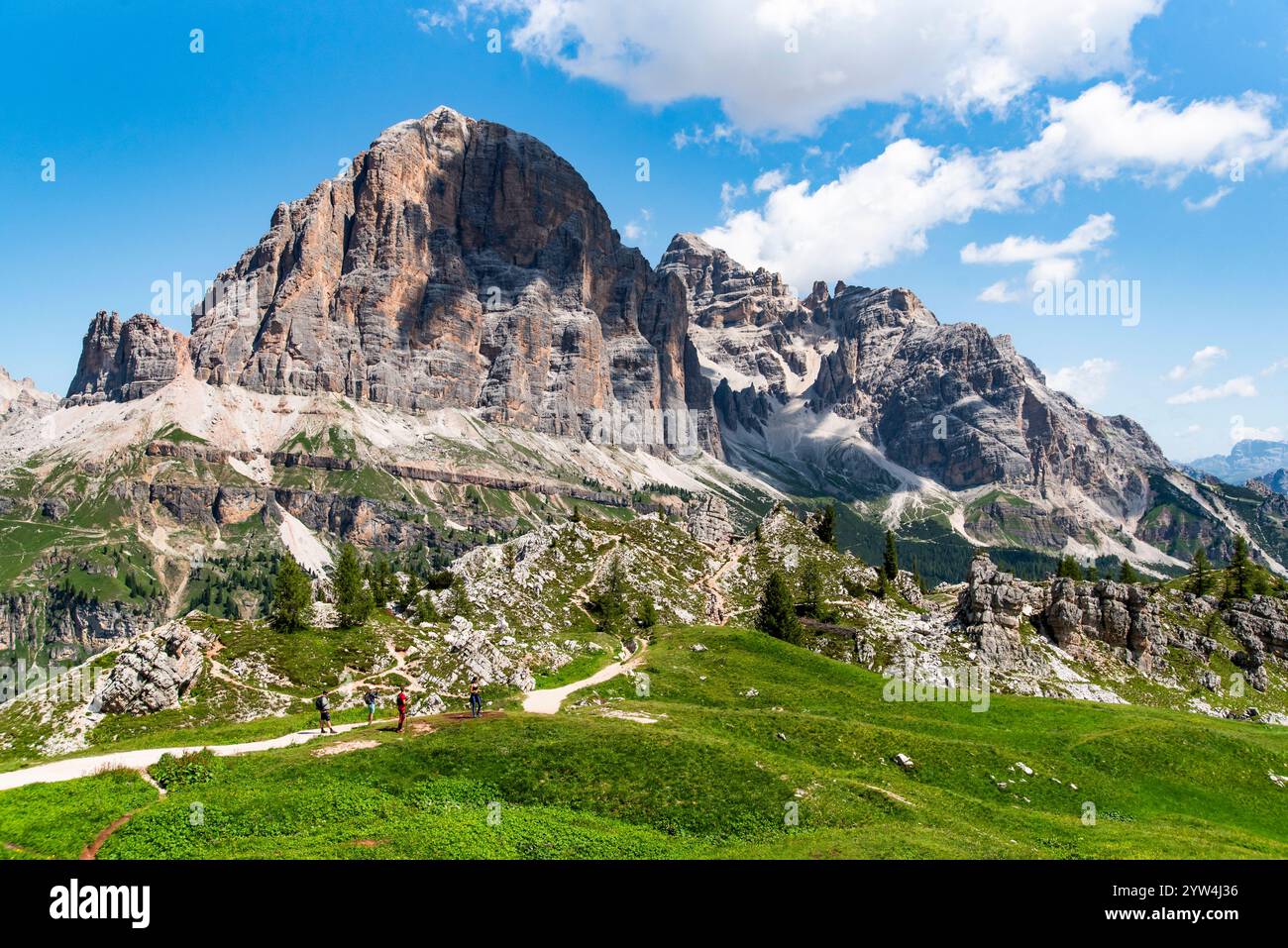 Beautiful mountain landscape. The Dolomites in South Tyrol, Italy ...