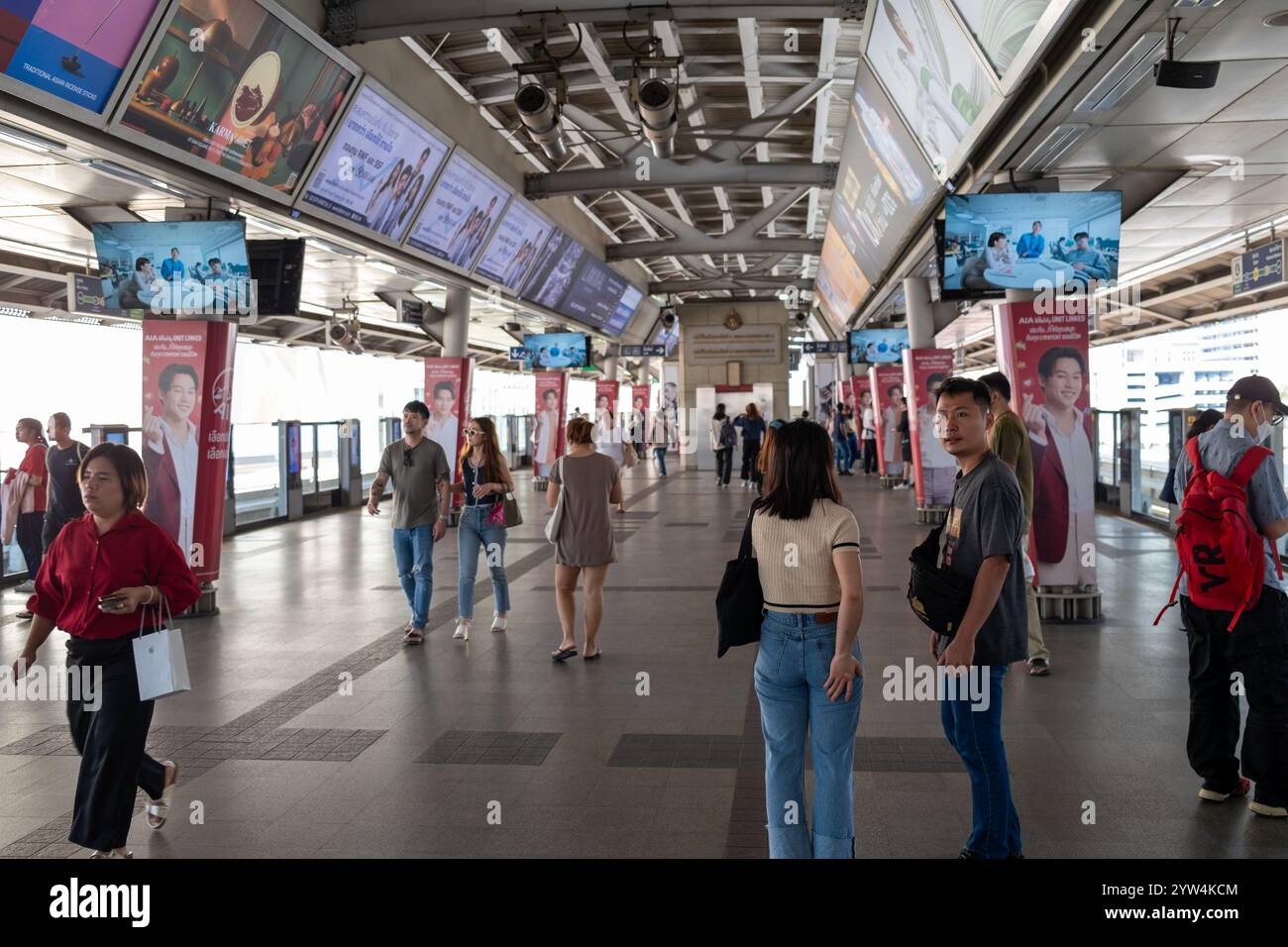 BTS Train Station at Siam Square Bangkok Stock Photo - Alamy