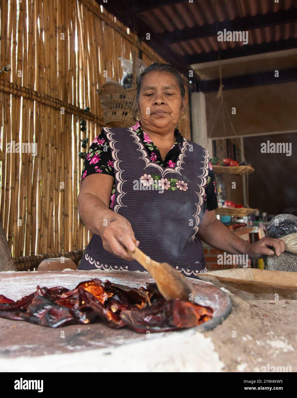 Teotitlan del valle, Oaxaca, Mexico 1st November 2024:A traditional ...