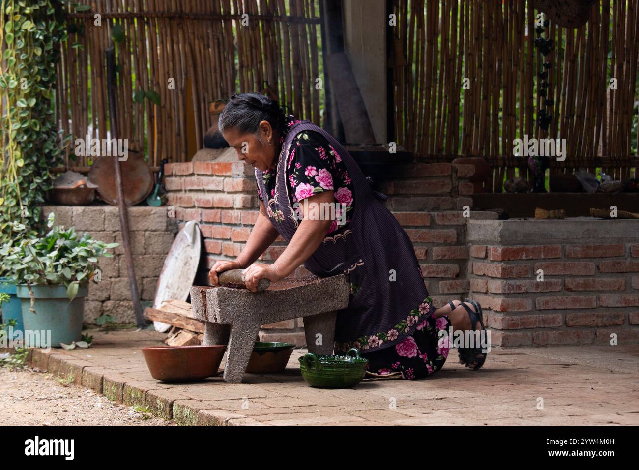 Teotitlan del valle, Oaxaca, Mexico 1st November 2024:A traditional ...