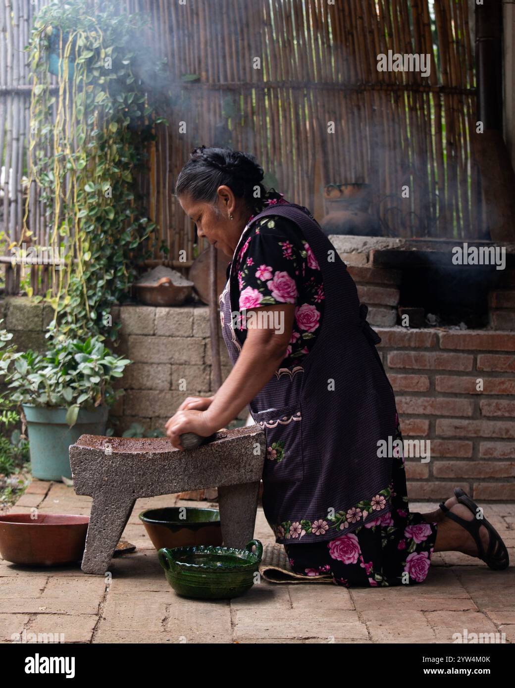 Teotitlan del valle, Oaxaca, Mexico 1st November 2024:A traditional ...