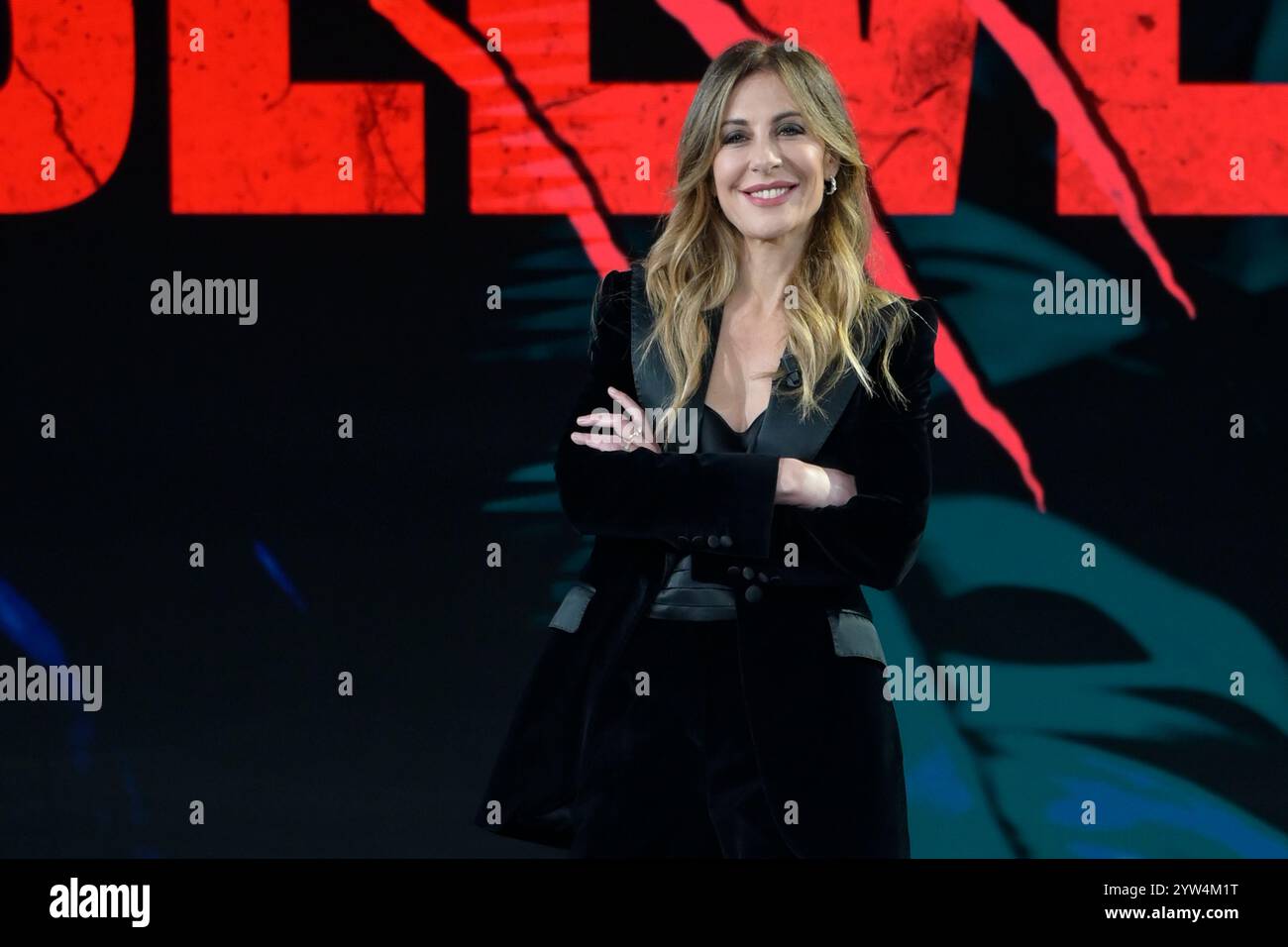 Francesca Fagnani attends at the fourth epsiode of Rai 2 tv program ...