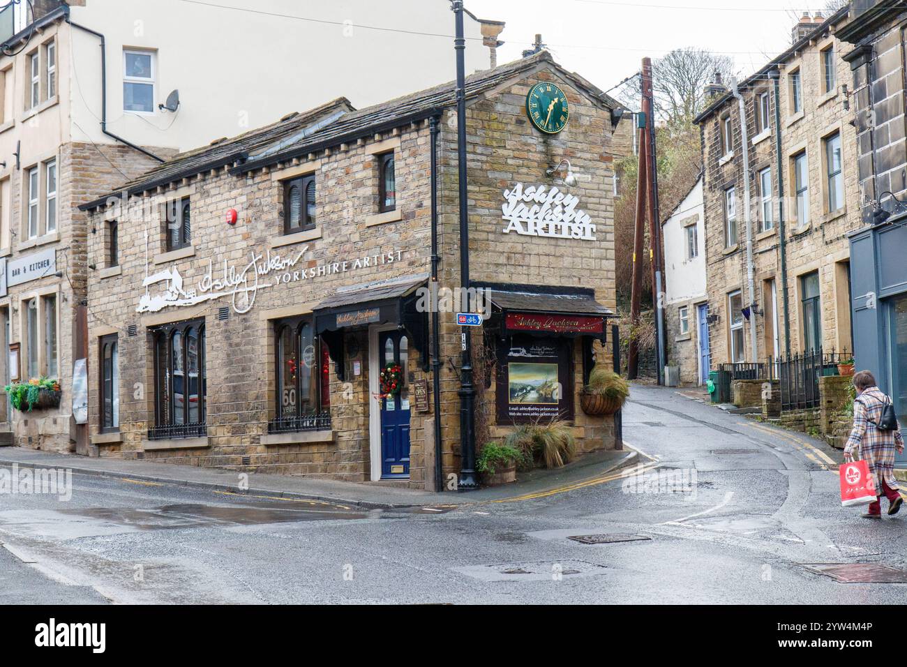 Holmfirth, a Pennine village, in December 2024 Stock Photo - Alamy
