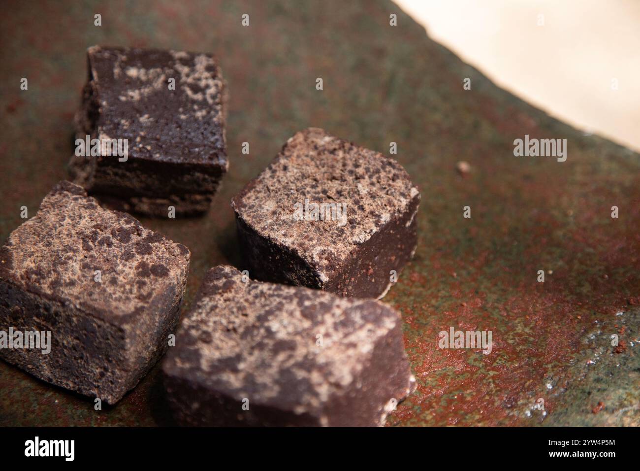Organic chocolate from the Oaxaca region of Mexico produced in a ...