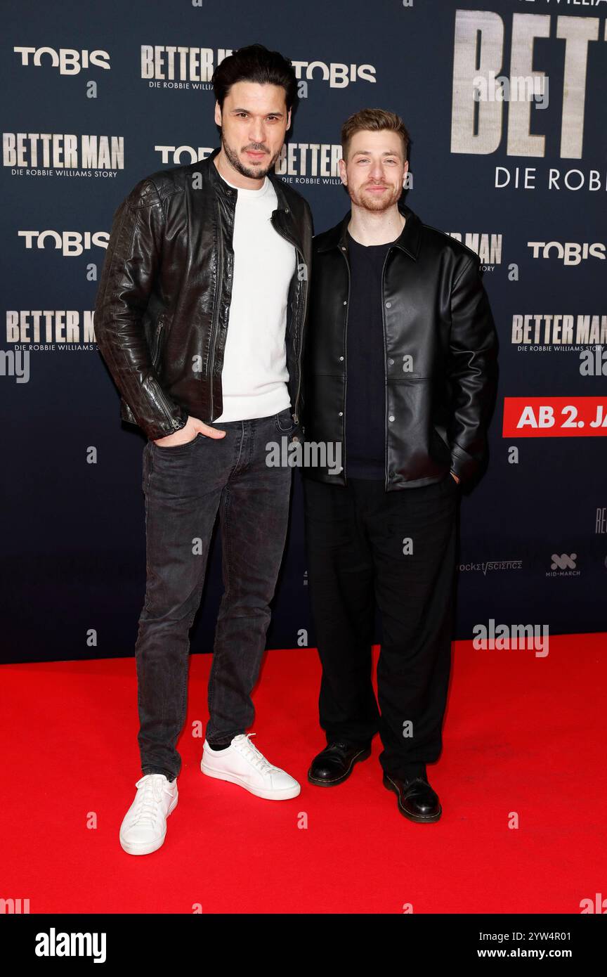 Alexander Milo und Dominik Flade bei der Premiere des Kinofilms 'Better ...