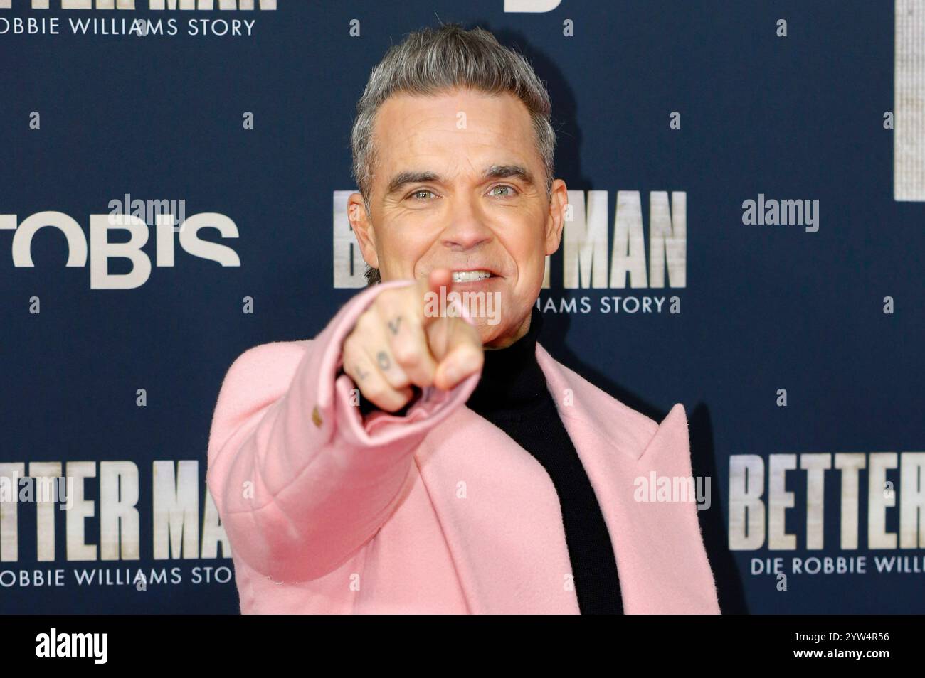 Robbie Williams bei der Premiere des Kinofilms 'Better Man - Die Robbie ...