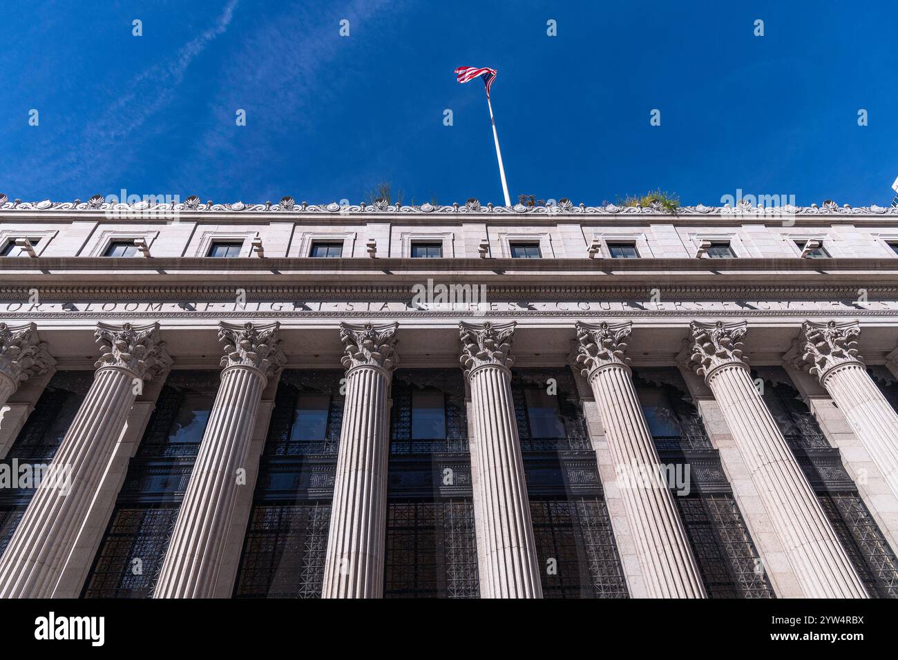 New York, New York, USA – October 26, 2024: Exterior of the James A ...