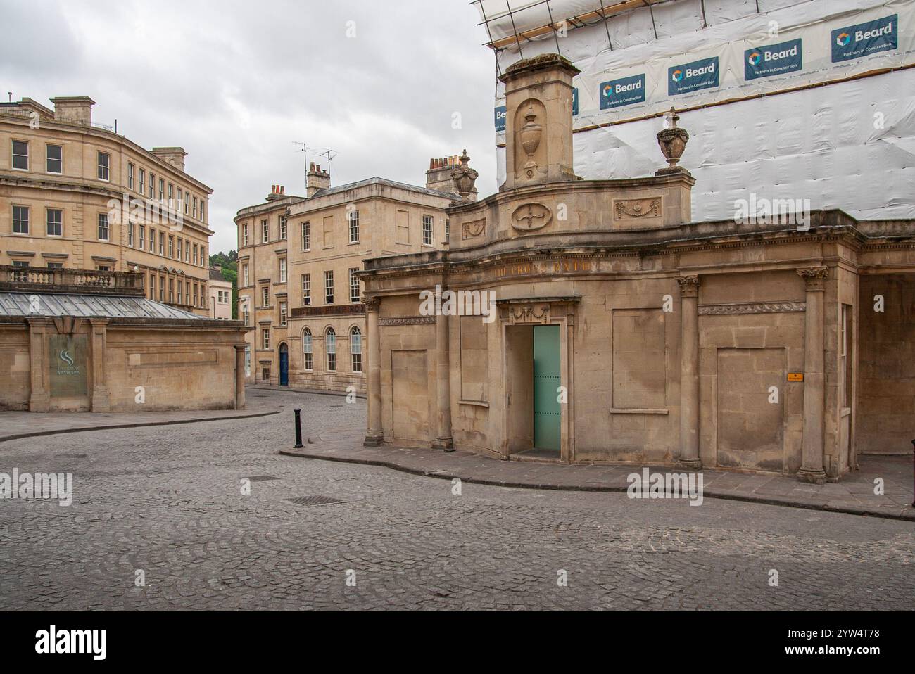 The Cross Bath, historic thermal bath with an open-air pool, changing ...