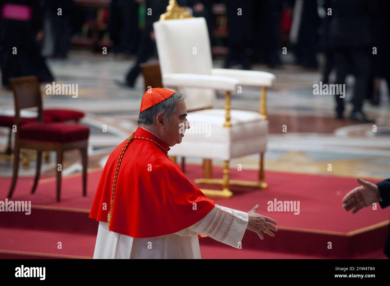 ITALY - POPE FRANCIS PRESIDES OVER A SOLEMN MASS OPENING A PUBLIC ...