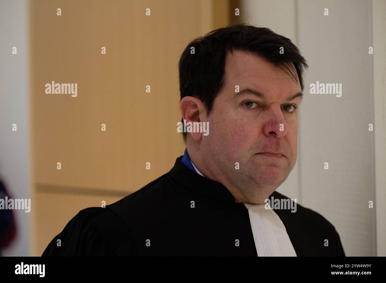 Paris, France. 09th Dec, 2024. Adele Haenel's lawyer Yann Le Bras at ...