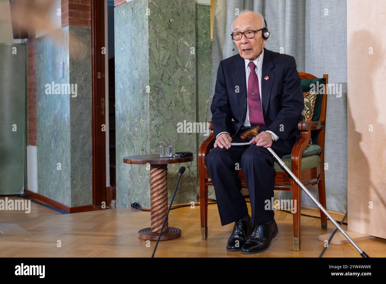 Oslo, Norway 9 December 2024 Terumi Tanaka of Japan,Secretary General ...