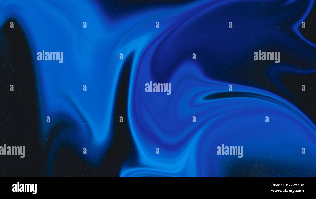 Abstract grainy wallpaper. Shining blurred cyan color flow banner ...