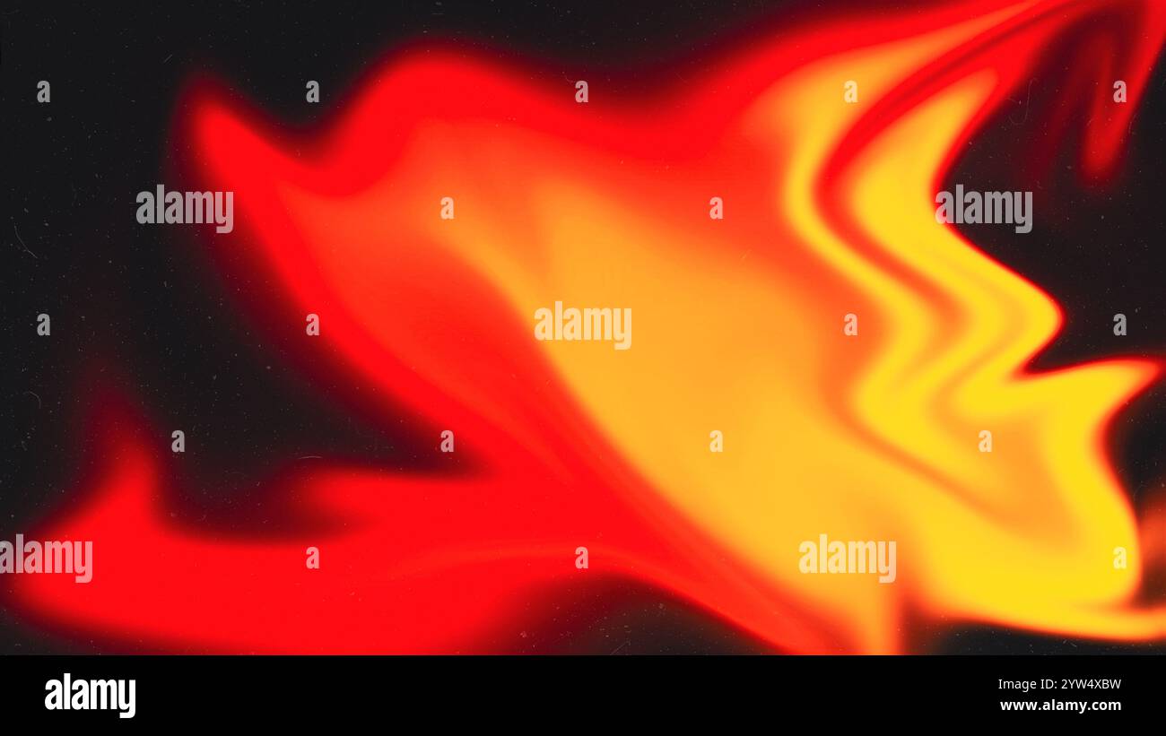 Abstract grainy wallpaper. Shining blurred fire color flow banner ...