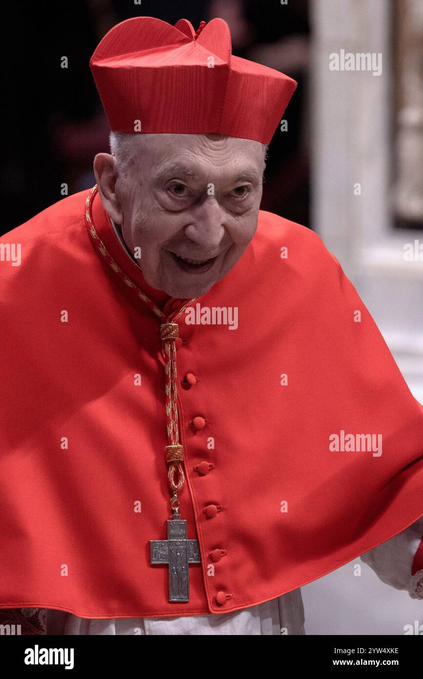 Vatican City, Vatican, 07/12/2024. Newly appointed Cardinal Angelo ...