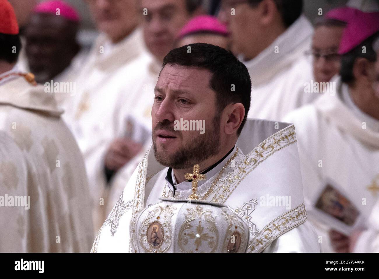 Vatican City, Vatican, 07/12/2024. Newly appointed Cardinal Mykola ...