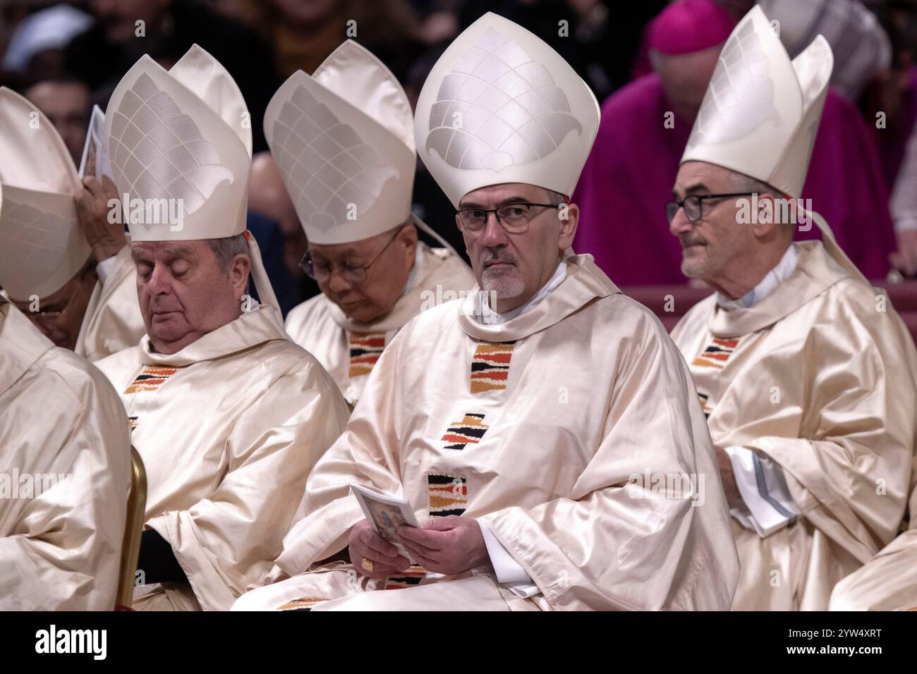 Vatican City, Vatican, 07/12/2024. Cardinal Pierbattista Pizzaballa ...