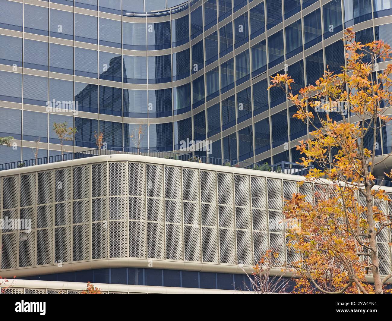 Modern glass architecture in Europe Stock Photo - Alamy