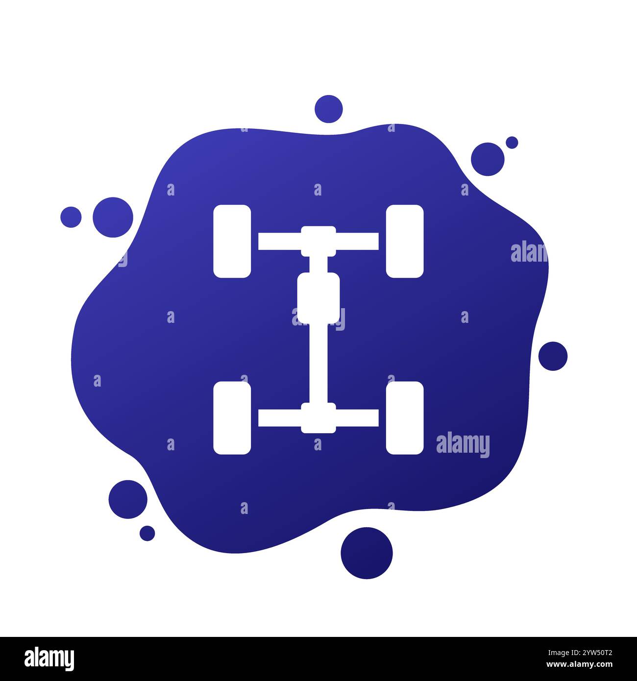 chassis icon, car four wheel drive vector Stock Vector Image & Art - Alamy