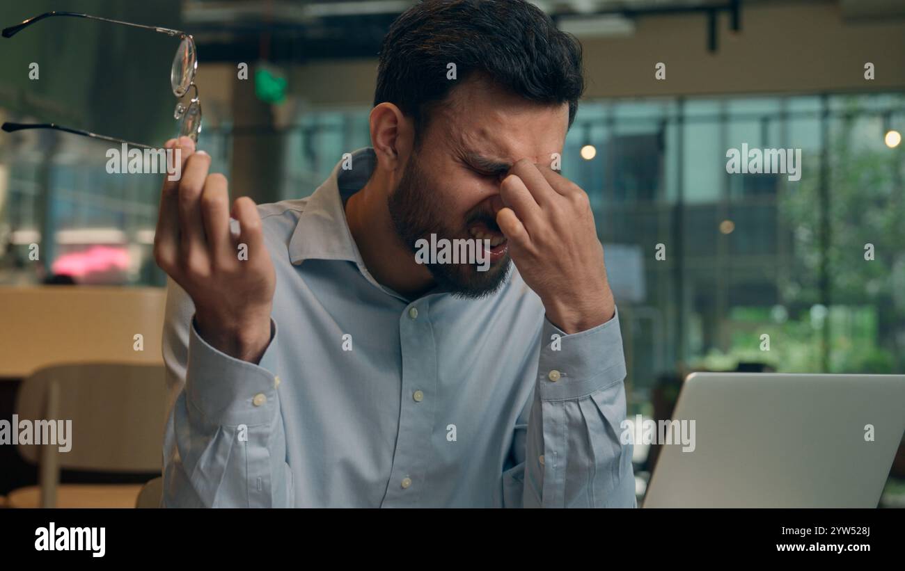 Tired exhausted weary arabian hi-res stock photography and images - Alamy