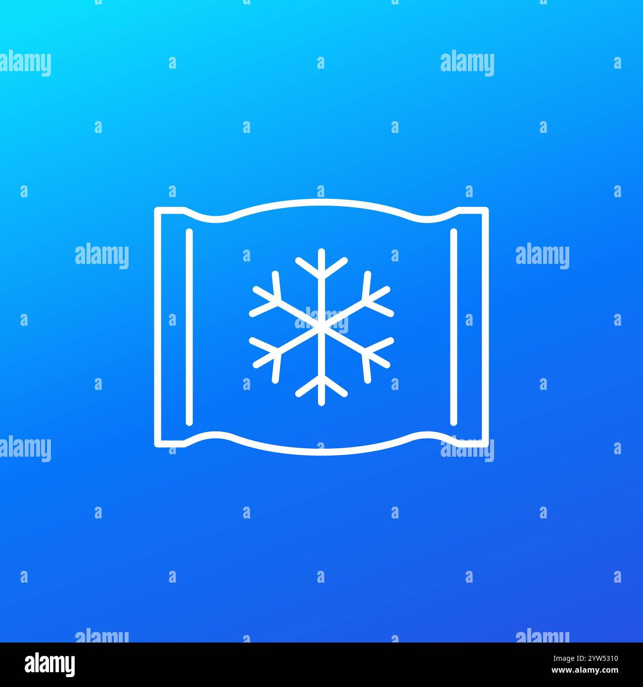 Frozen fish bag Stock Vector Images - Alamy