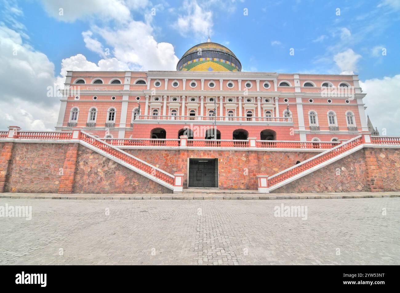 The Amazon Theatre an opera house located in Manaus, Brazil Stock Photo ...