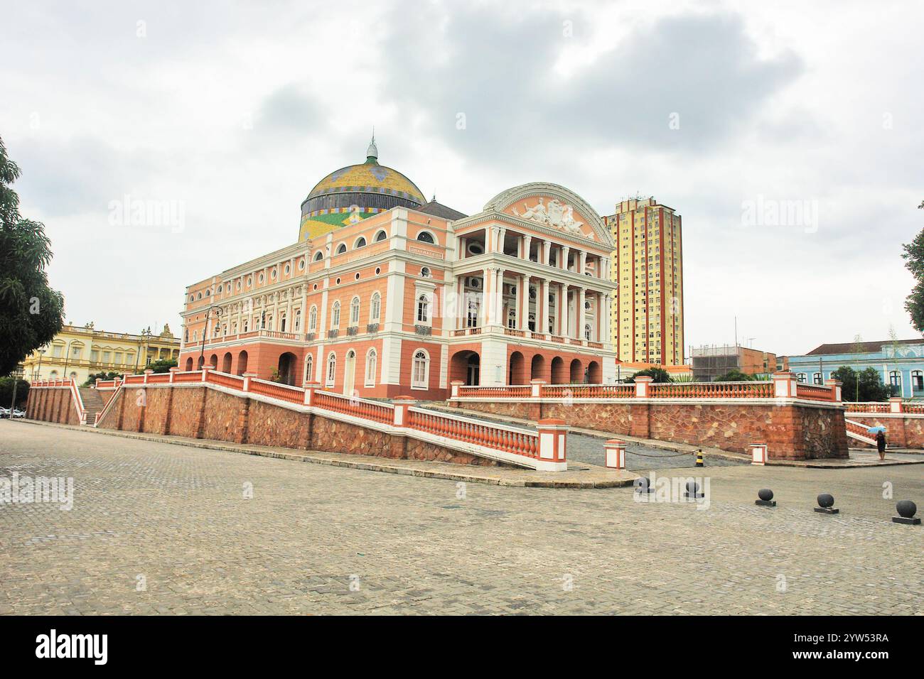 The Amazon Theatre an opera house located in Manaus, Brazil Stock Photo ...