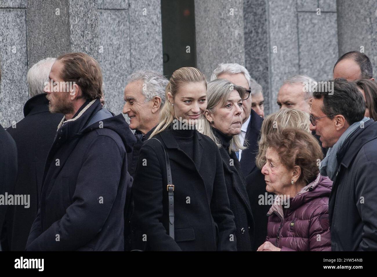 FINO MORNASCO (COMO) - Funeral of Fernanda Biffi Casiraghi, mother-in ...