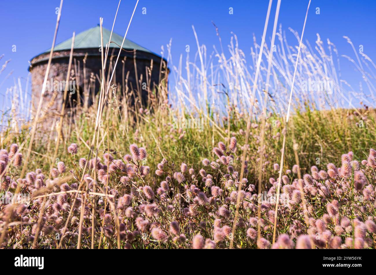 Watchtower behind fortress wall hi-res stock photography and images - Alamy