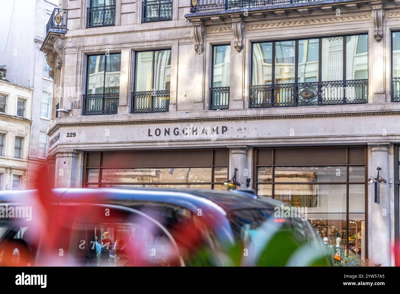 London, UK- September 19, 2024: Elegant Longchamp Storefront on ...