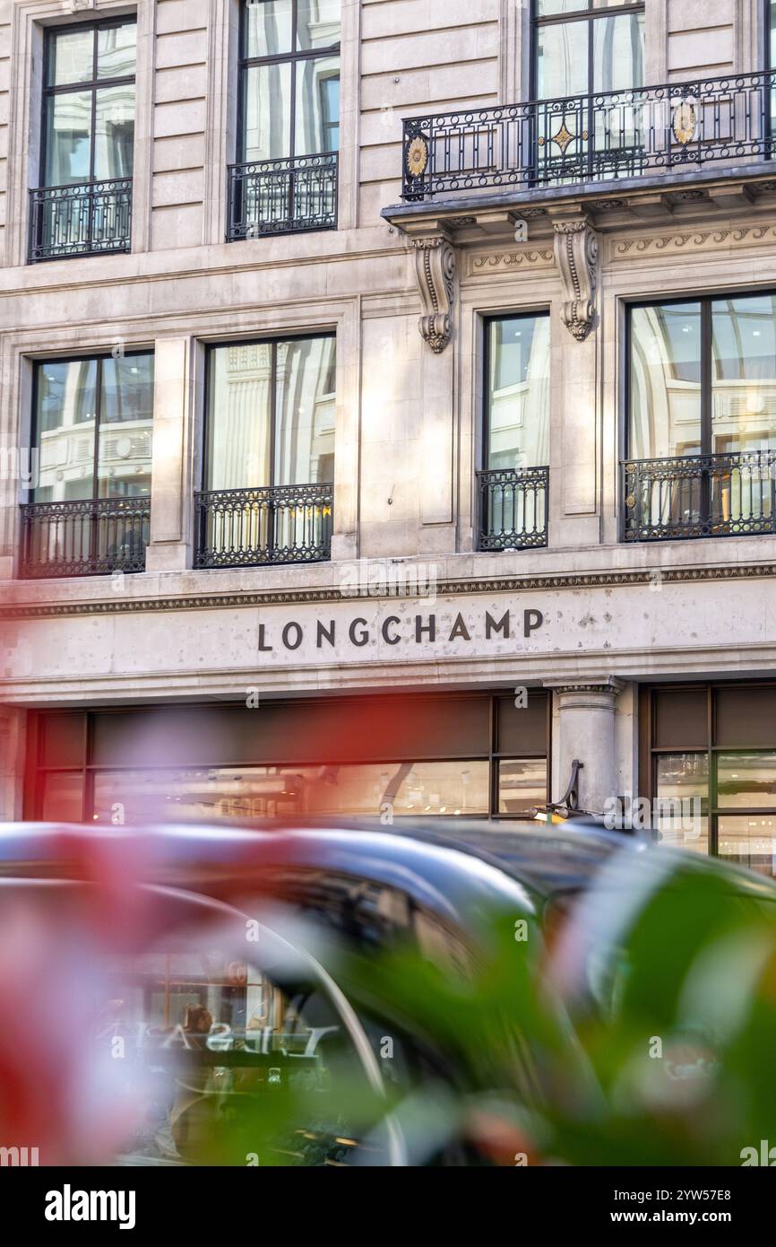 London, UK- September 19, 2024: Elegant Longchamp Storefront on ...