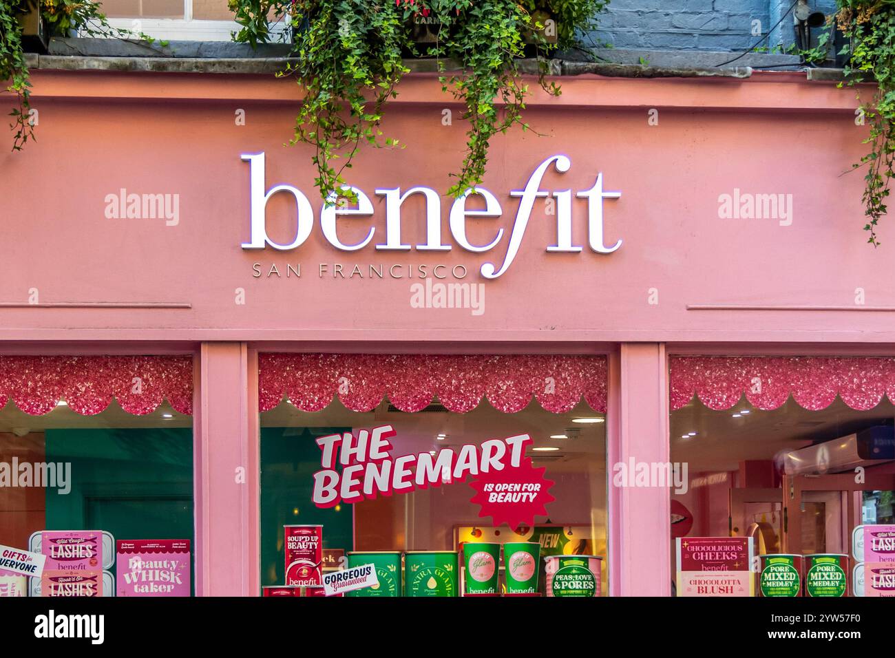 London, UK- September 19, 2024: Chic Benefit Cosmetics Storefront in ...