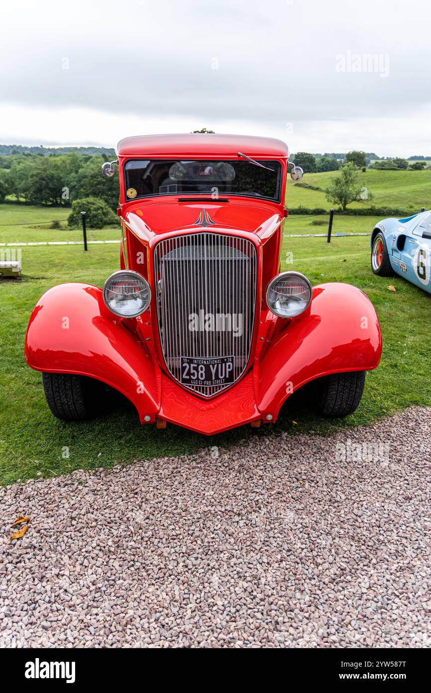 Bristol, UK- August 11, 2024: Vintage American hot rod car 1930s Ford ...