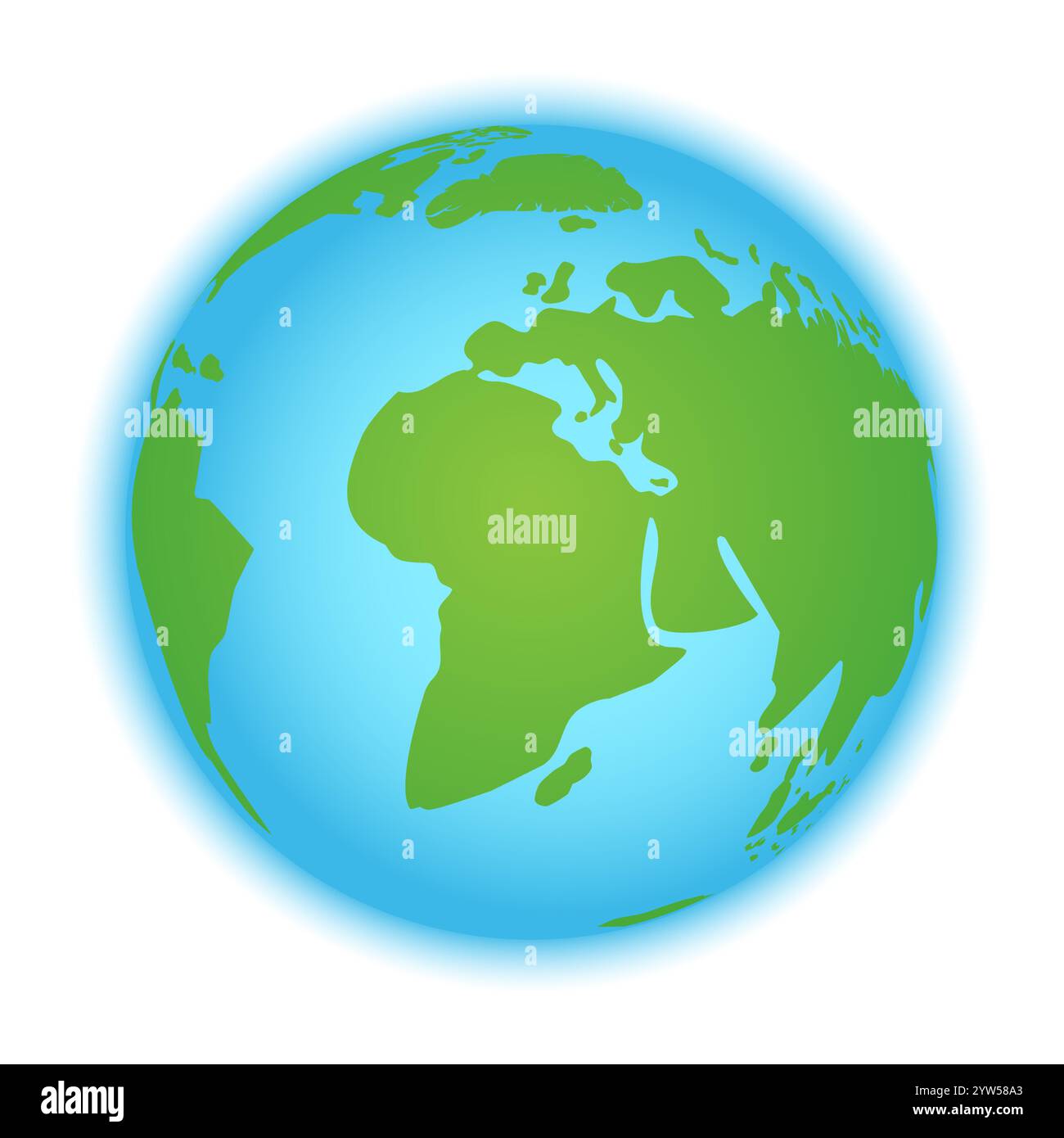 Blue astrology map illustration Cut Out Stock Images & Pictures - Alamy