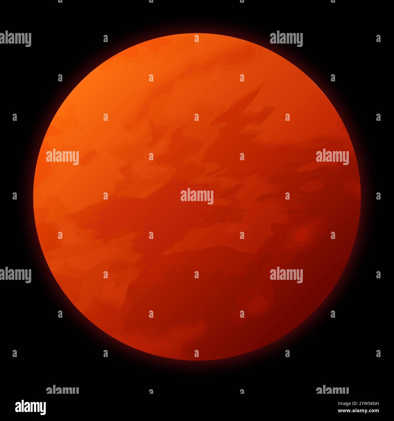 Mars red planet on Stock Vector Images - Alamy