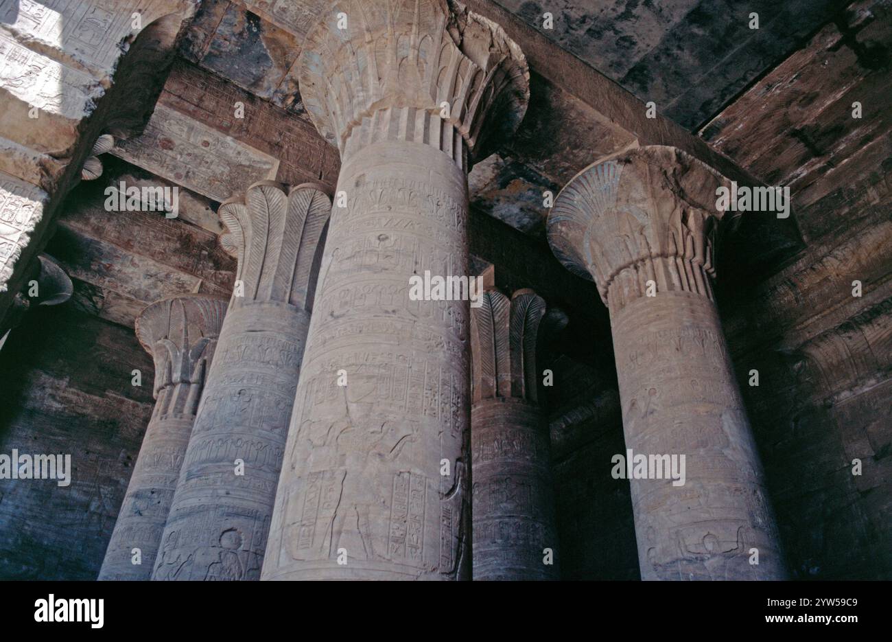 Temple horus edfu egypt 20th hi-res stock photography and images - Alamy