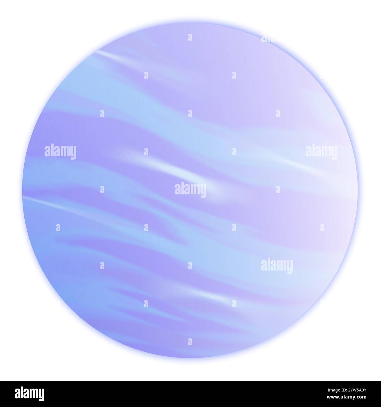 Planet Neptune Isolated on White Background Stock Vector Image & Art ...